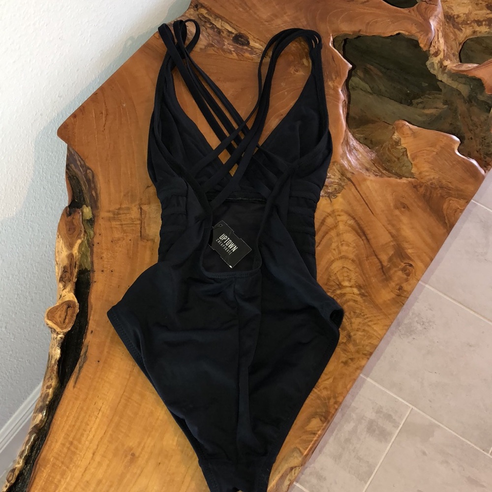 Island Goddess Multistrap Cross Back One Piece Swimsu… - Gem